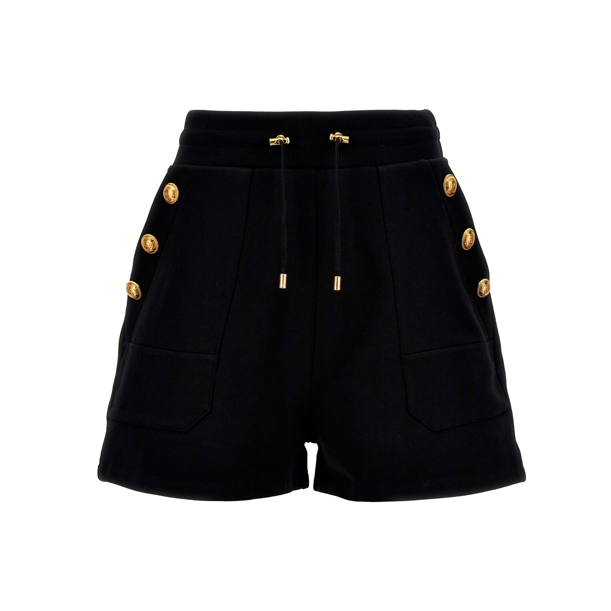 Short Negro Balmain 6 Btn